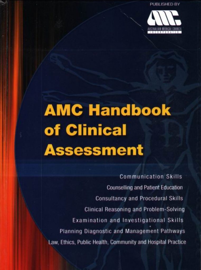 AMC Handbook of Clinical Assessment - AMC Question Bank